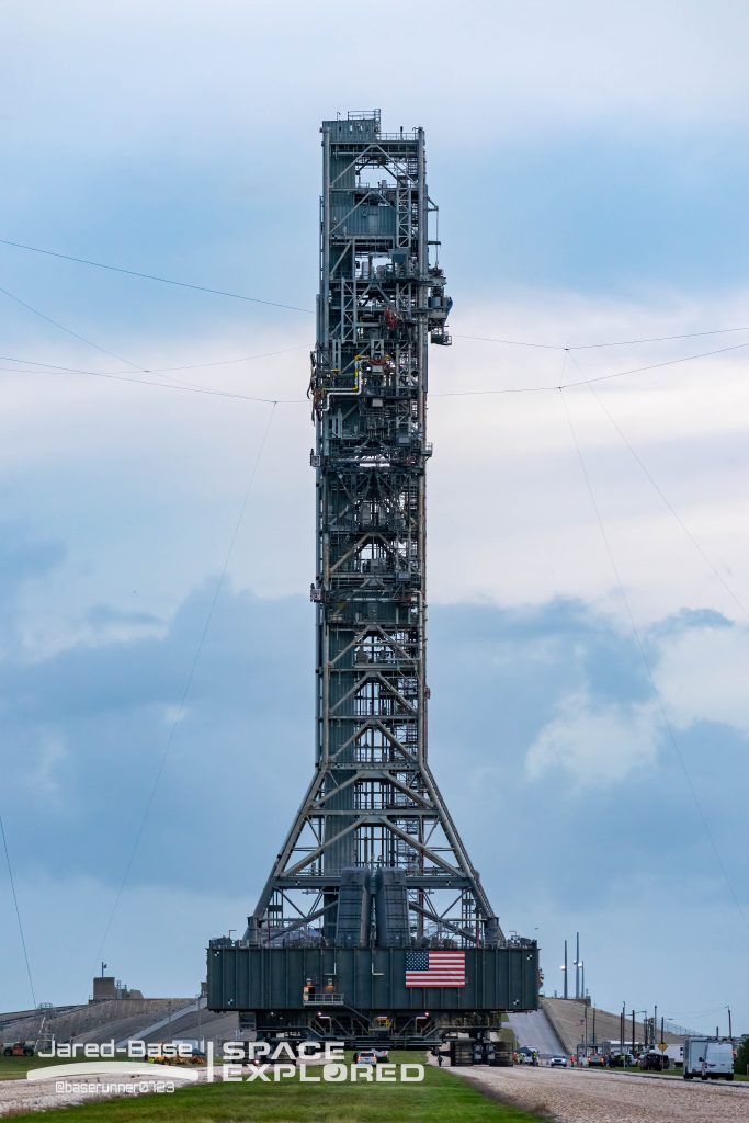 Watch NASA's mobile launcher rollout to Launch Pad 39B ahead of first ...