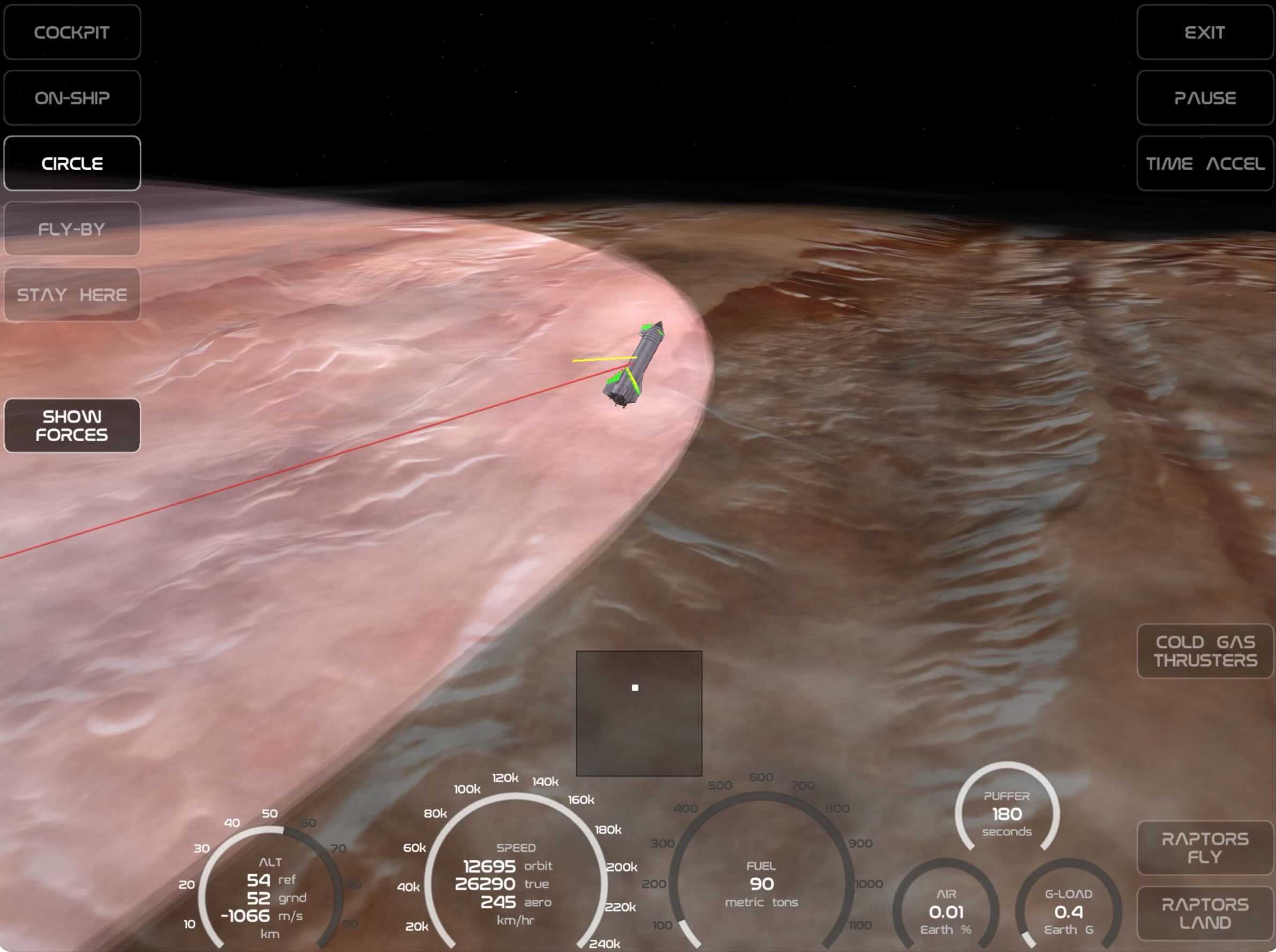 'X-Plane: Starship' for iPhone lets you fly SpaceX's next-gen rocket ...