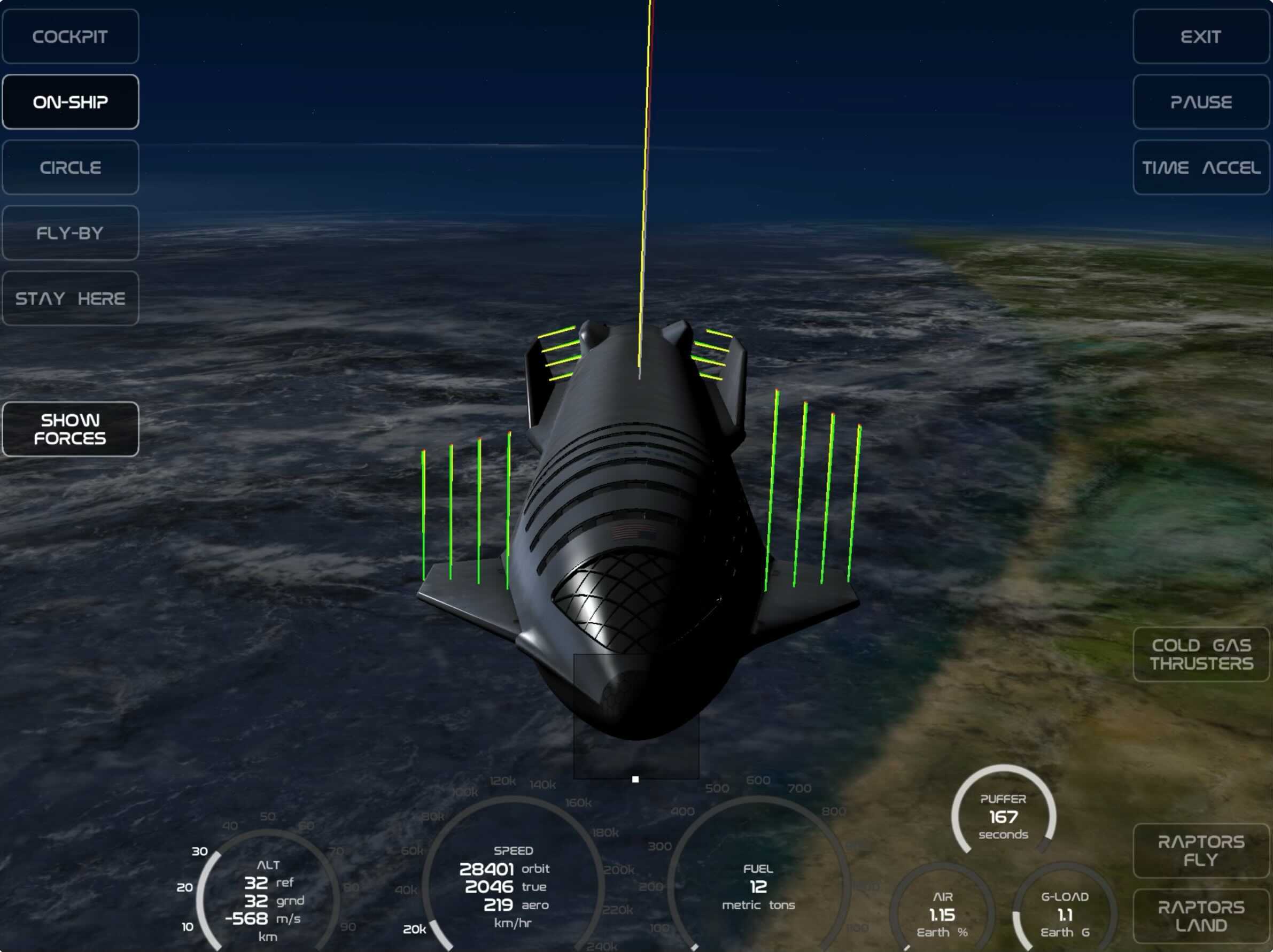 'X-Plane: Starship' for iPhone lets you fly SpaceX's next-gen rocket ...