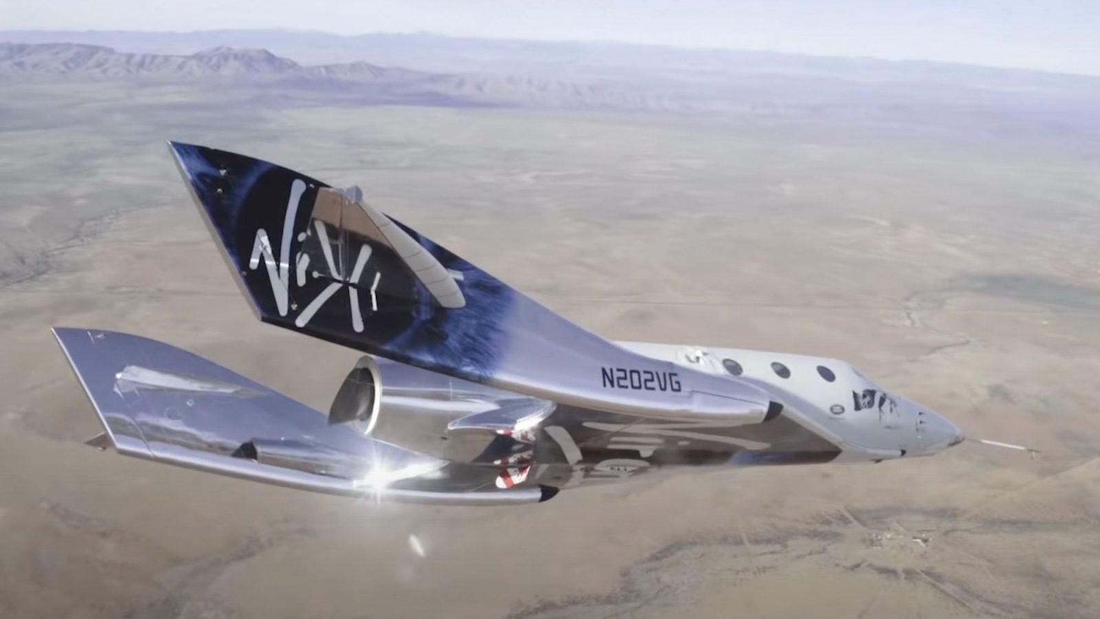 Virgin Galactic suborbital spaceplane falls short of reaching space ...