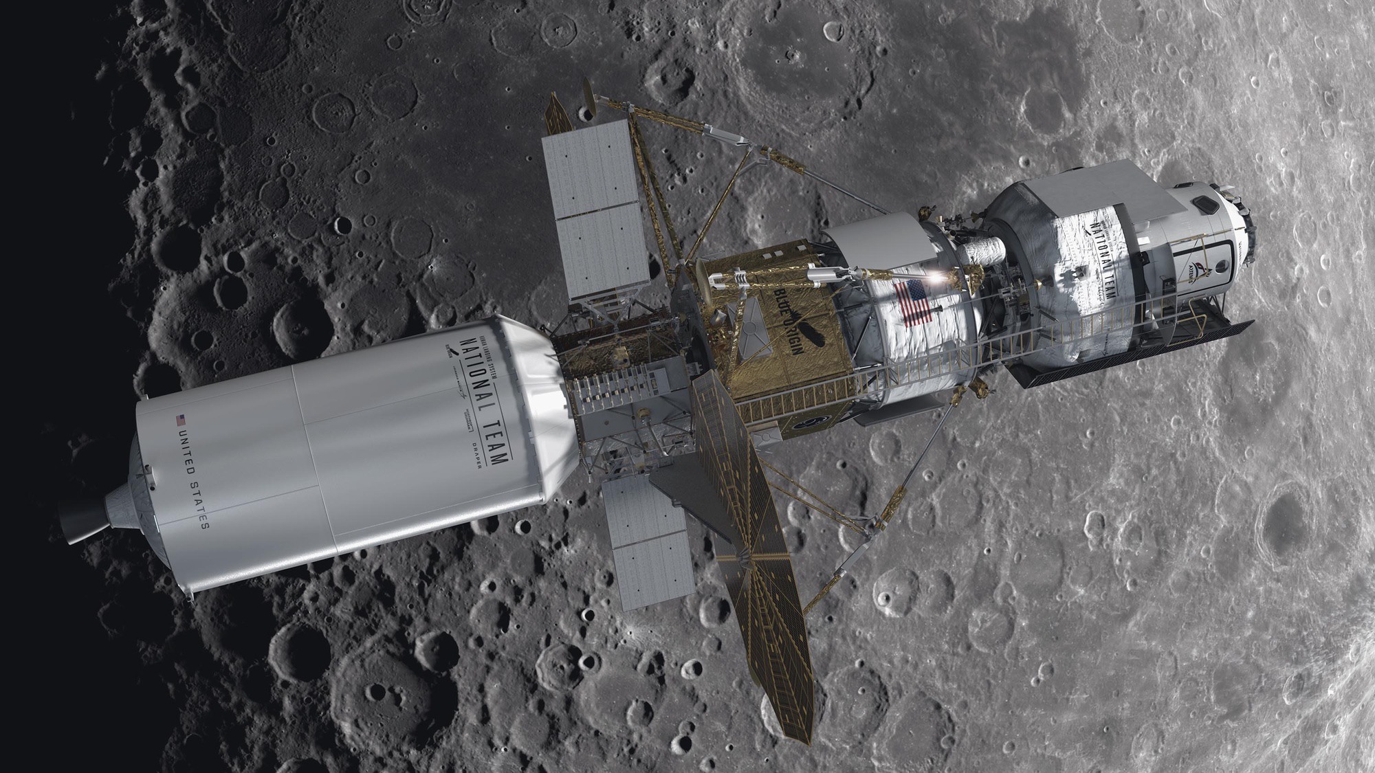 Blue Origin wins Lunar lander contract for Artemis 5 mission