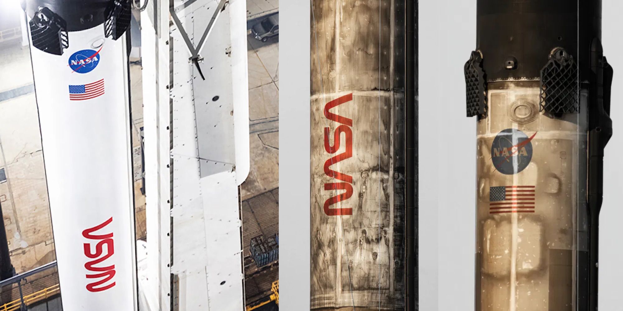 Bonus CRS-21: NASA's worm logo make a brief public appearance on SpaceX ...