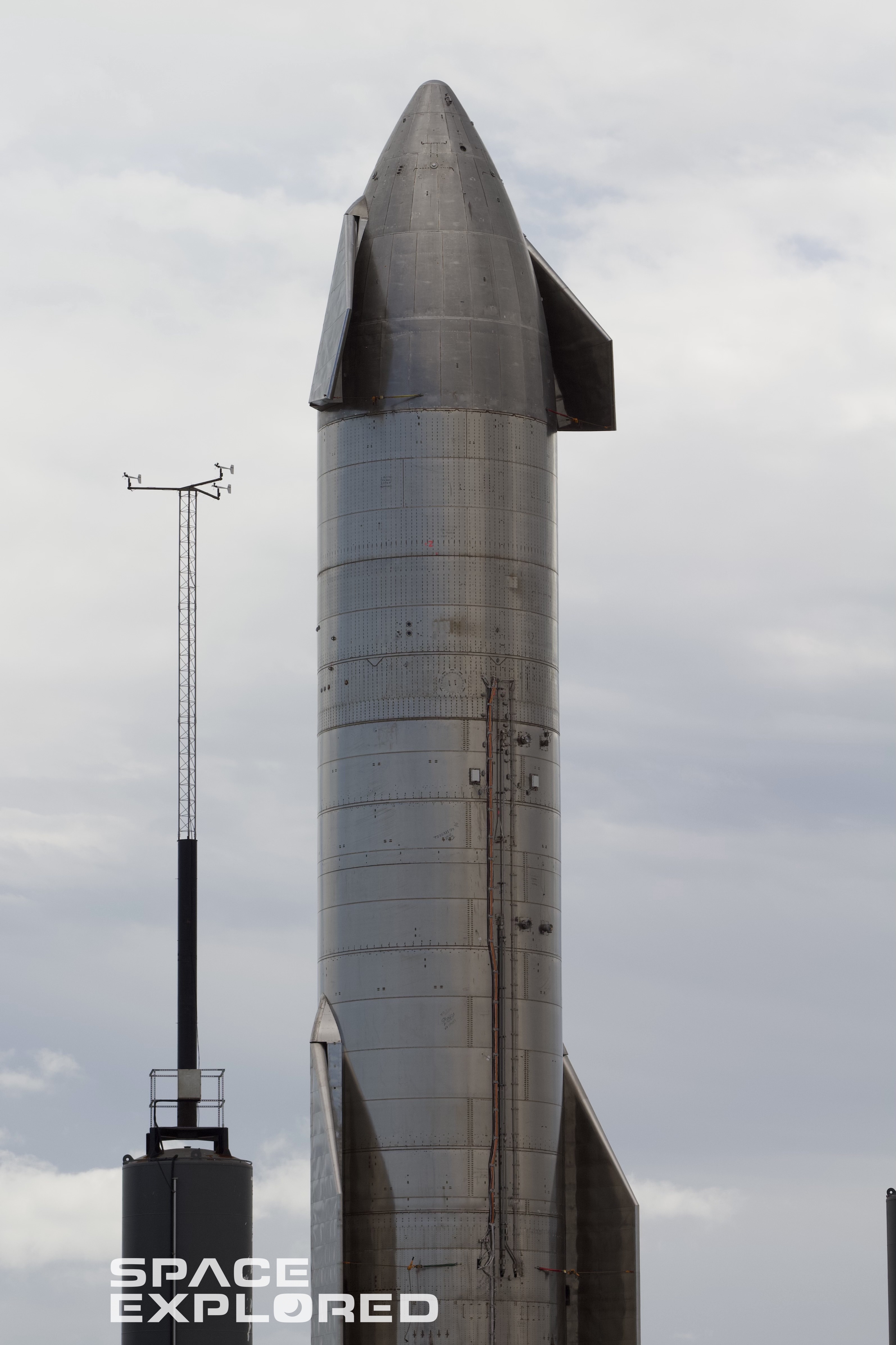 SpaceX in Texas: Starship SN8 awaits first high-altitude flight test ...