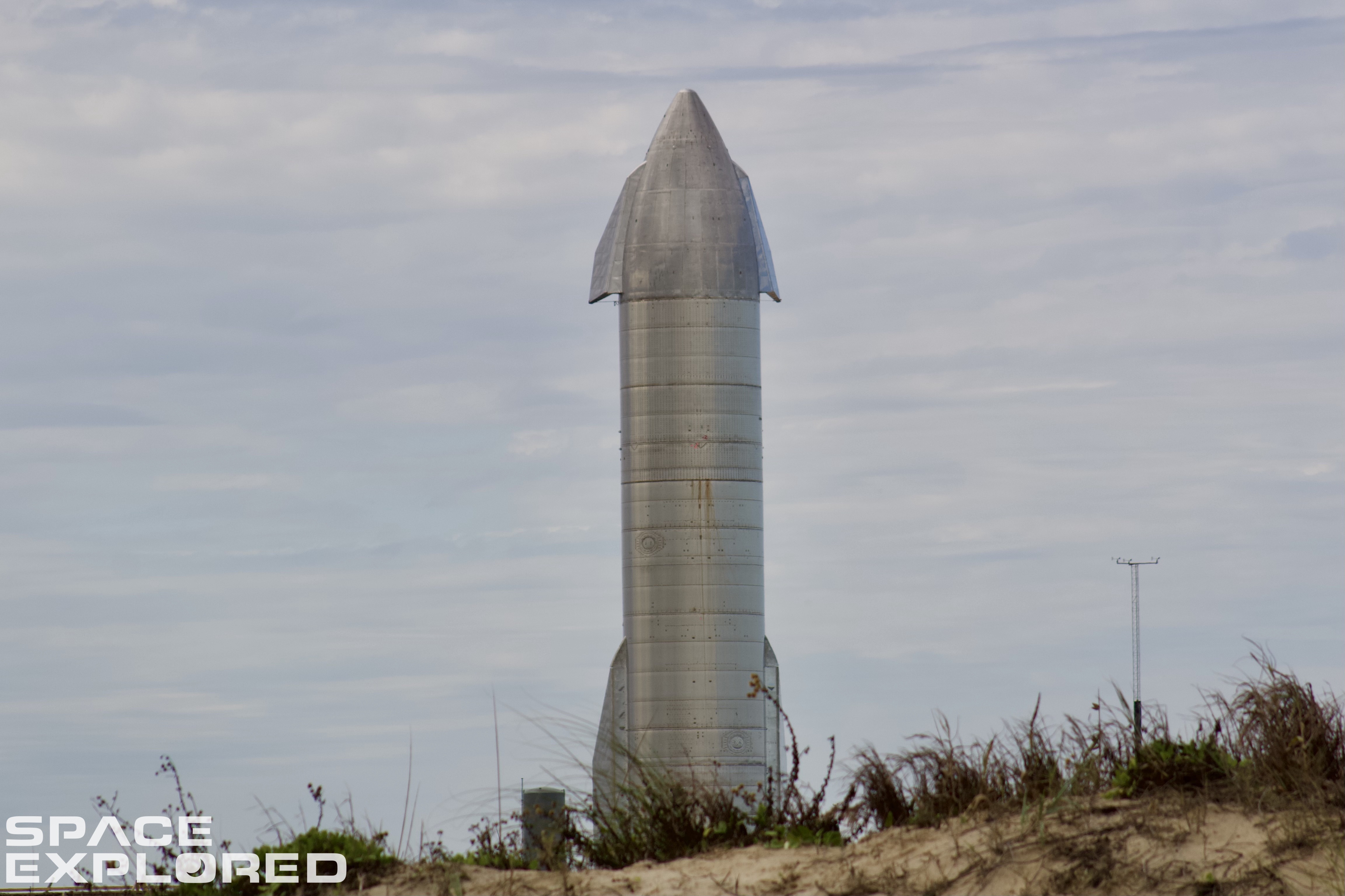 SpaceX in Texas: Starship SN8 awaits first high-altitude flight test ...