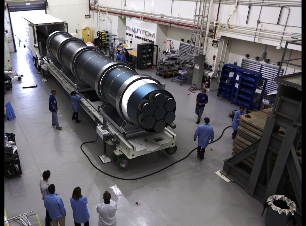 Phantom Space doctors NASA Orion photo to portray fake rocket factory ...