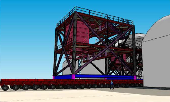 [UPDATED] NASA's upgraded mobile launcher for larger Space Launch ...