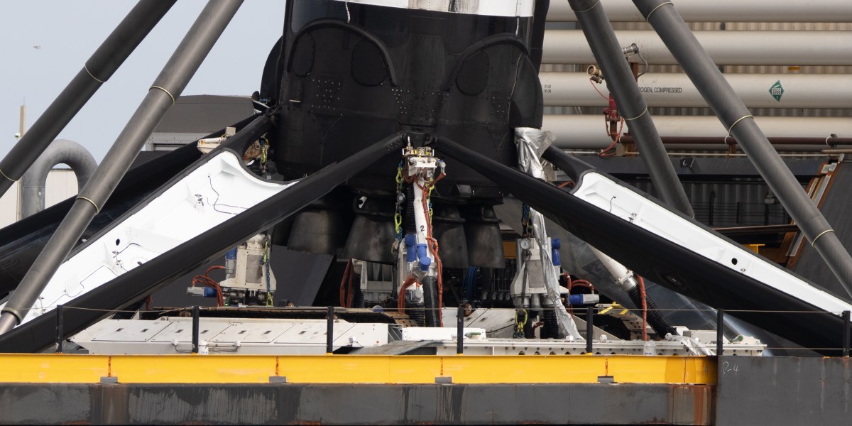 Another Octograbber spotted at SpaceX facility awaits a droneship to ...