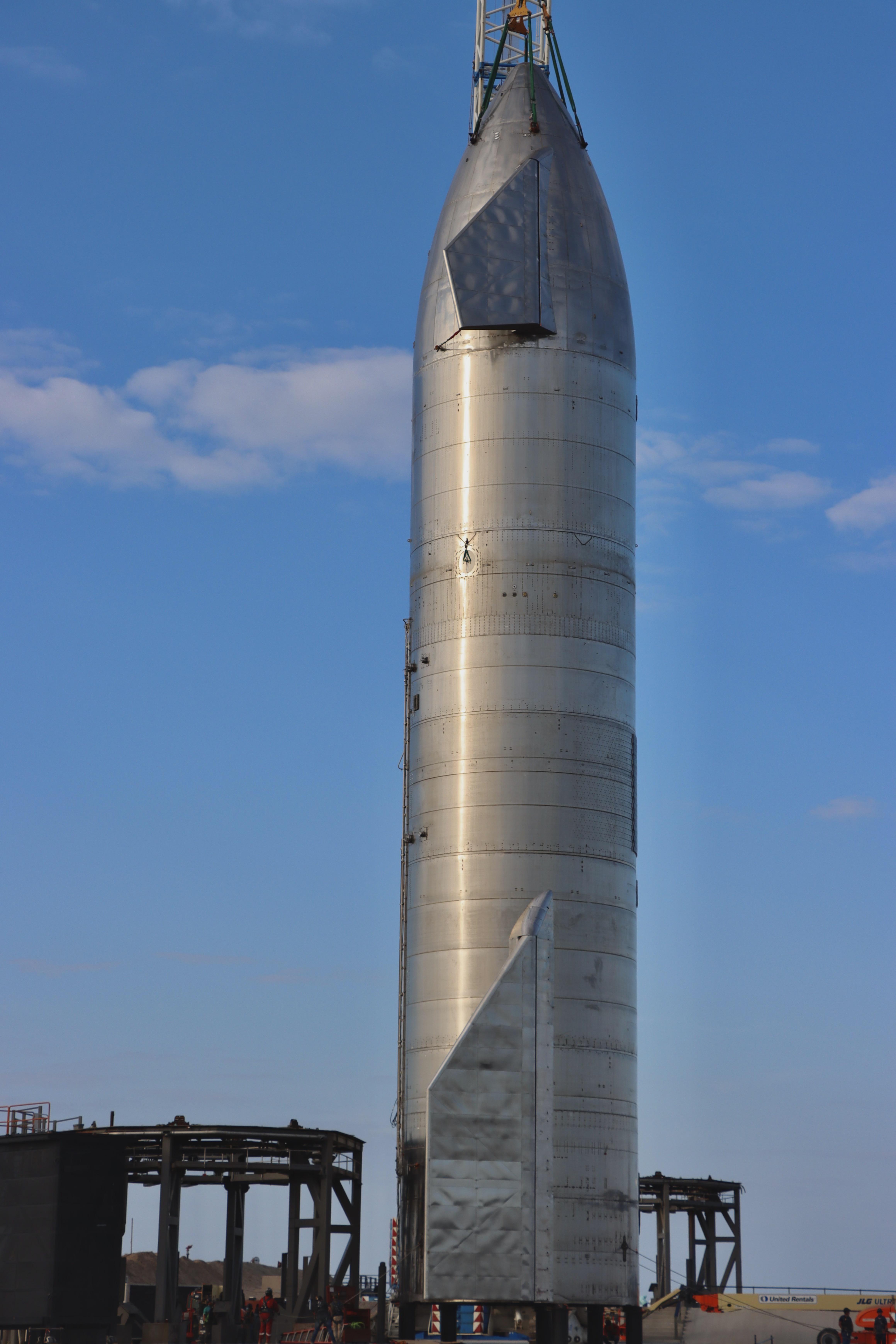 Starship SN11: SpaceX rolls out next test vehicle to the launch site to ...