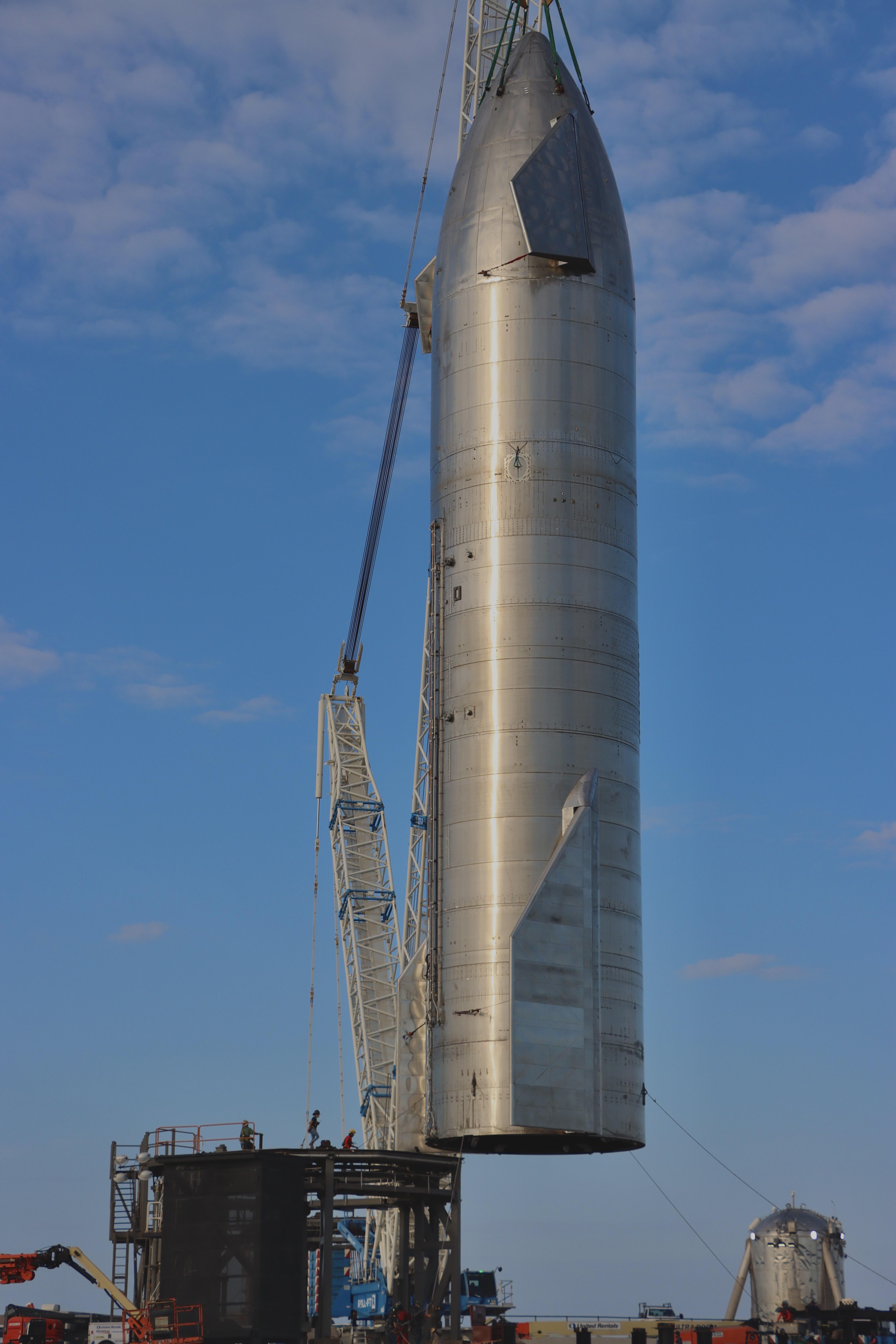 Starship SN11: SpaceX rolls out next test vehicle to the launch site to ...