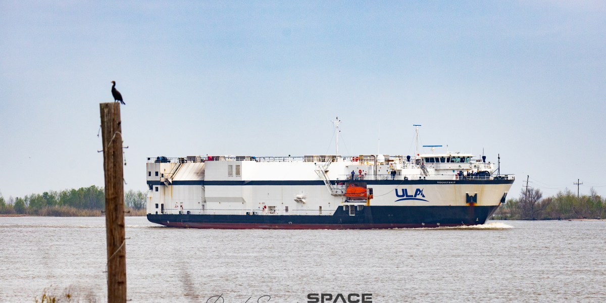 [Update: Arrives in Florida with Atlas V] ULA's Rocketship leaves the ...
