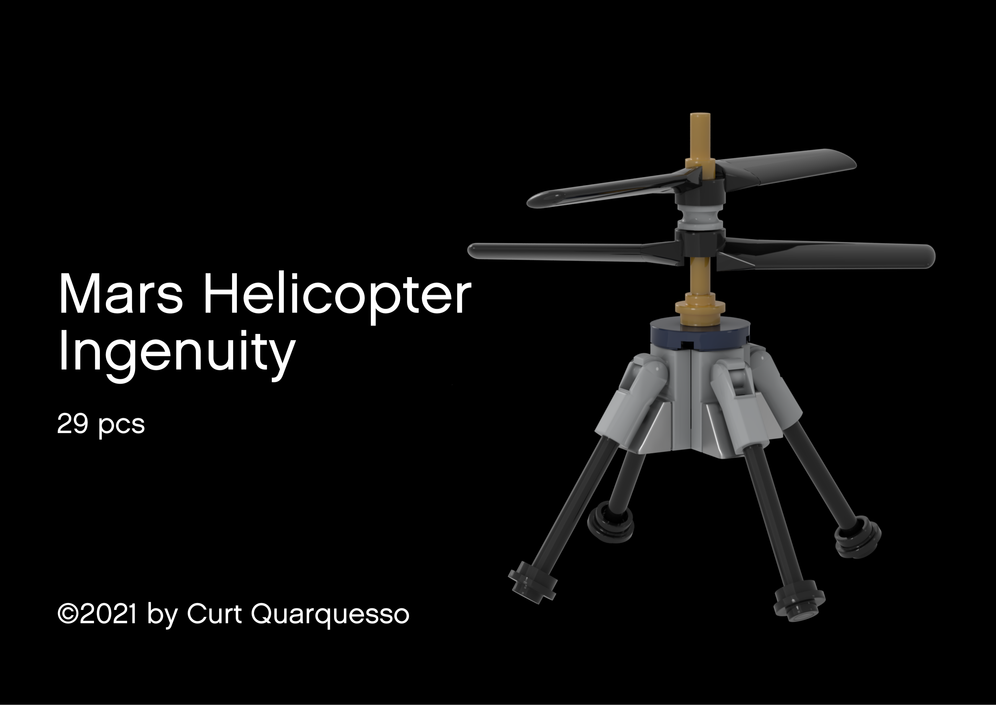 How to build your very own LEGO Ingenuity mini-figure