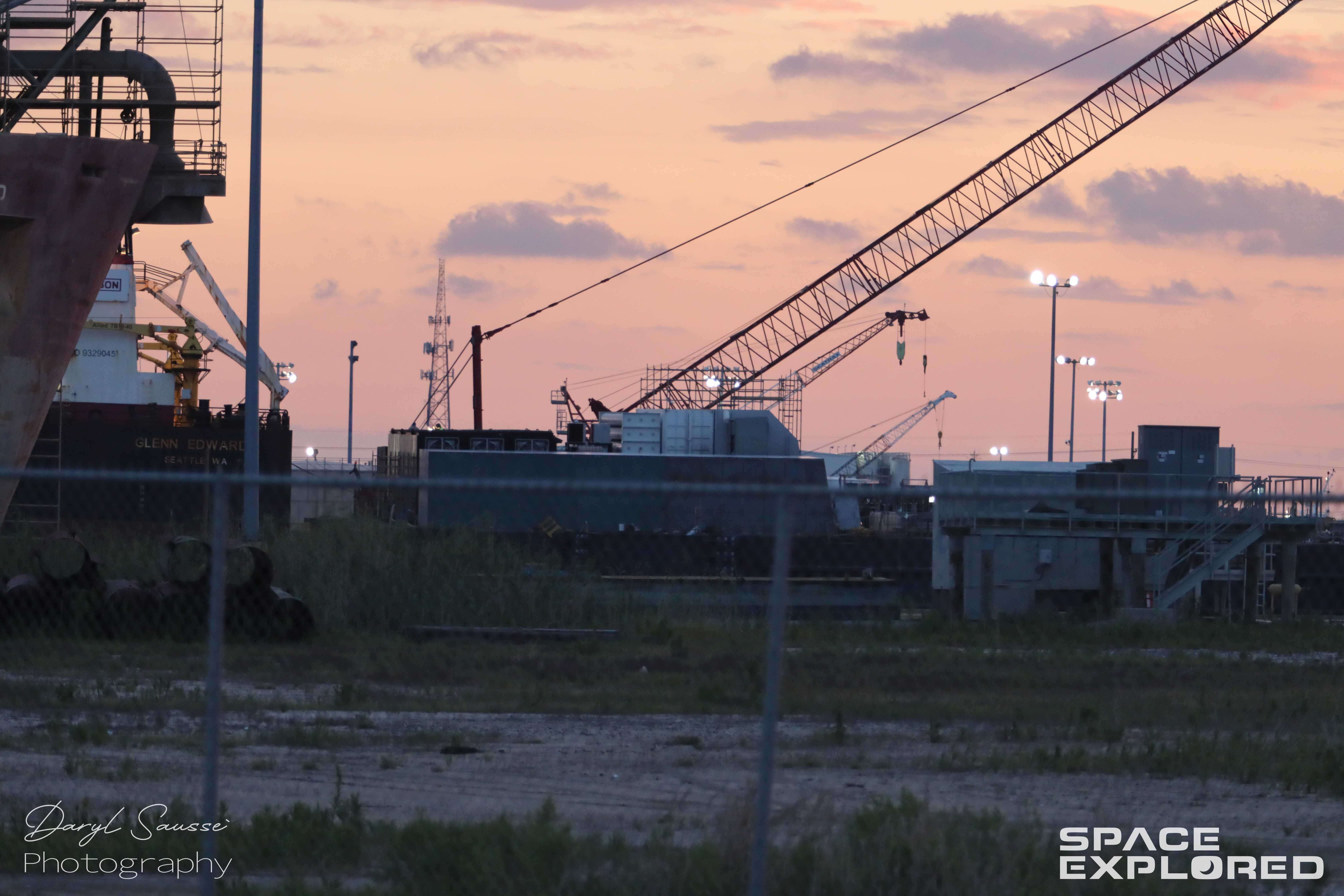 Images show new structure on SpaceX's new Droneship - Space Explored