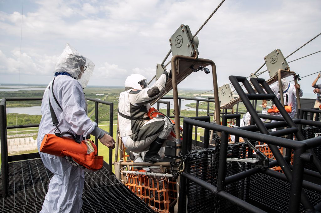 NASA's SLS Emergency Egress System Coming Soon - Space Explored