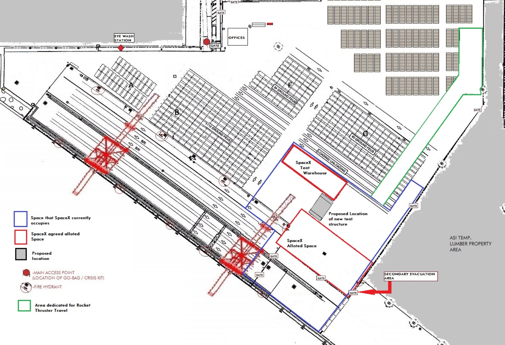 Scoop: SpaceX building new structure at Port Canaveral - Space Explored