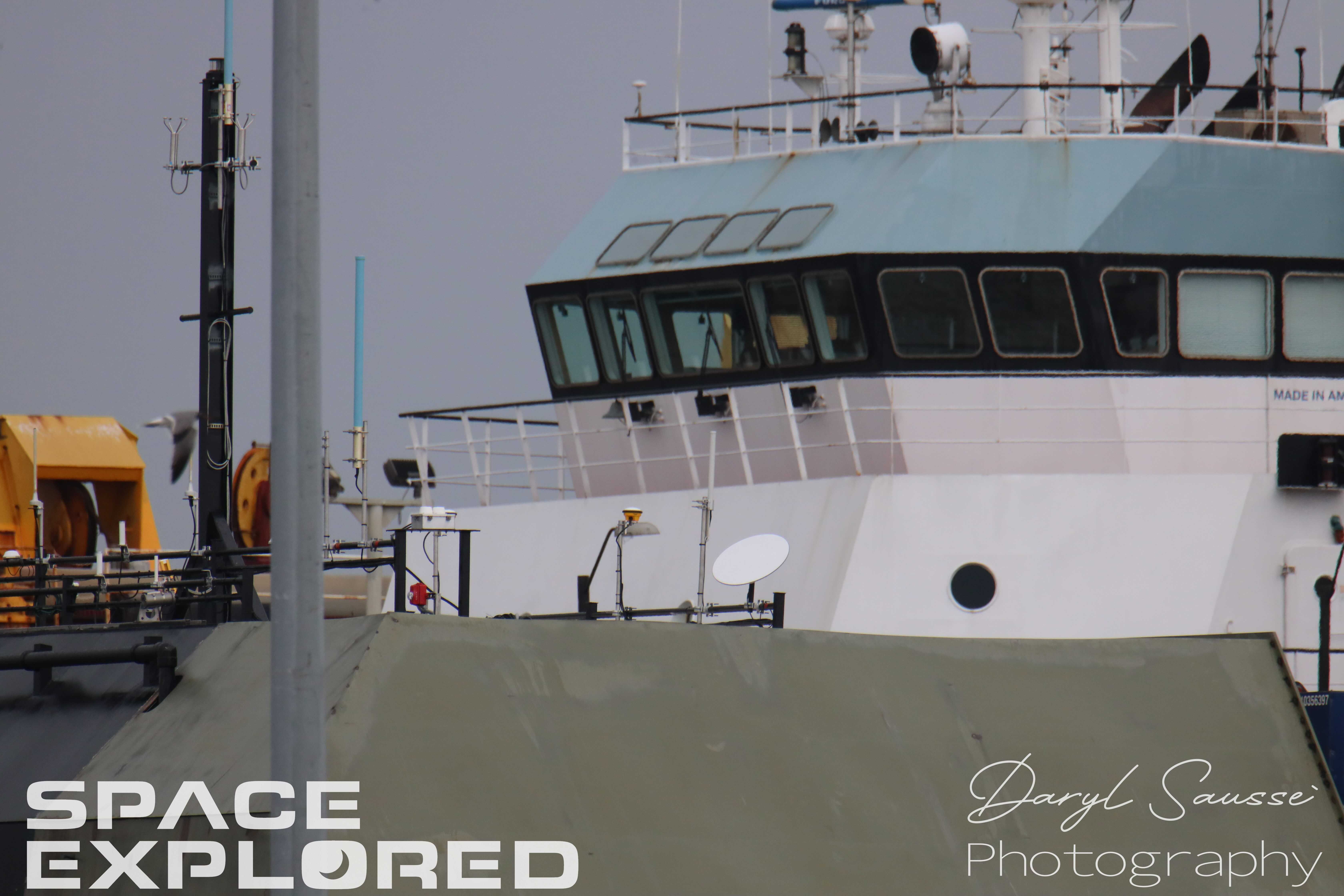 Newest update for SpaceX's third droneship - Space Explored
