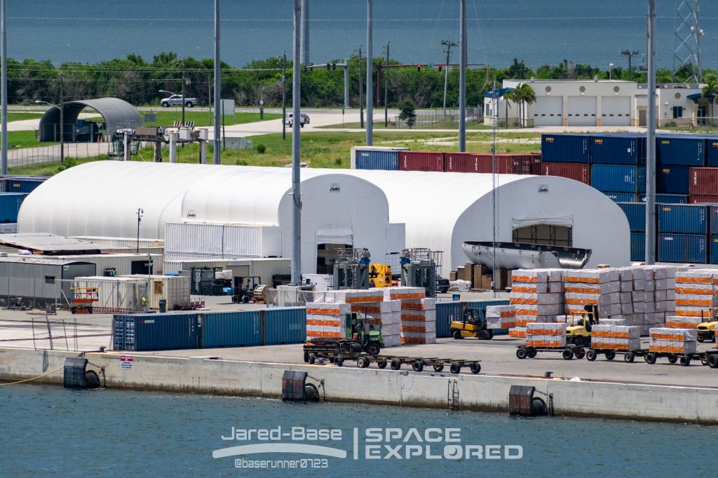 Scoop: SpaceX building new structure at Port Canaveral - Space Explored