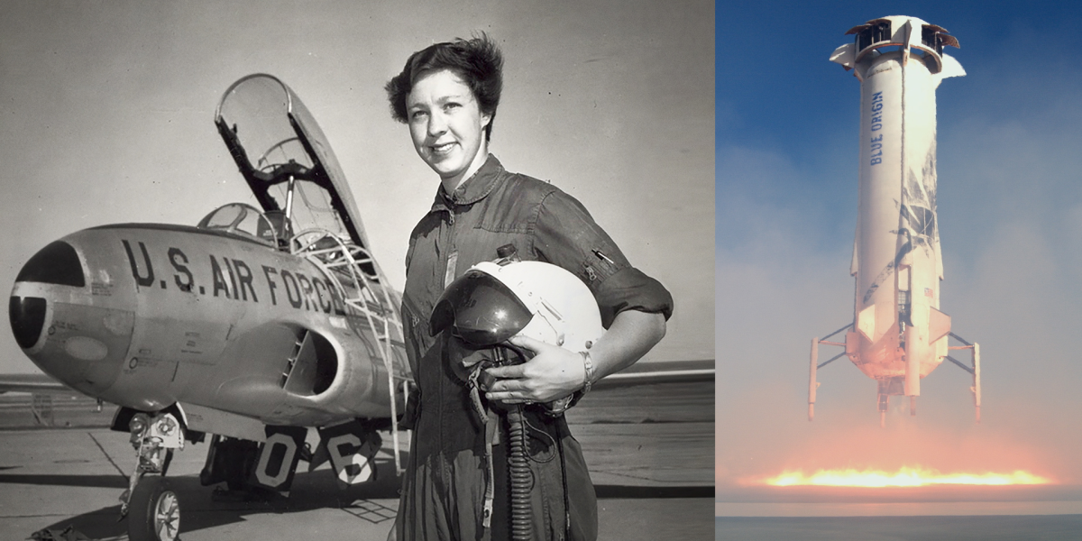 Wally Funk selected to go to space on a New Shepard - Space Explored