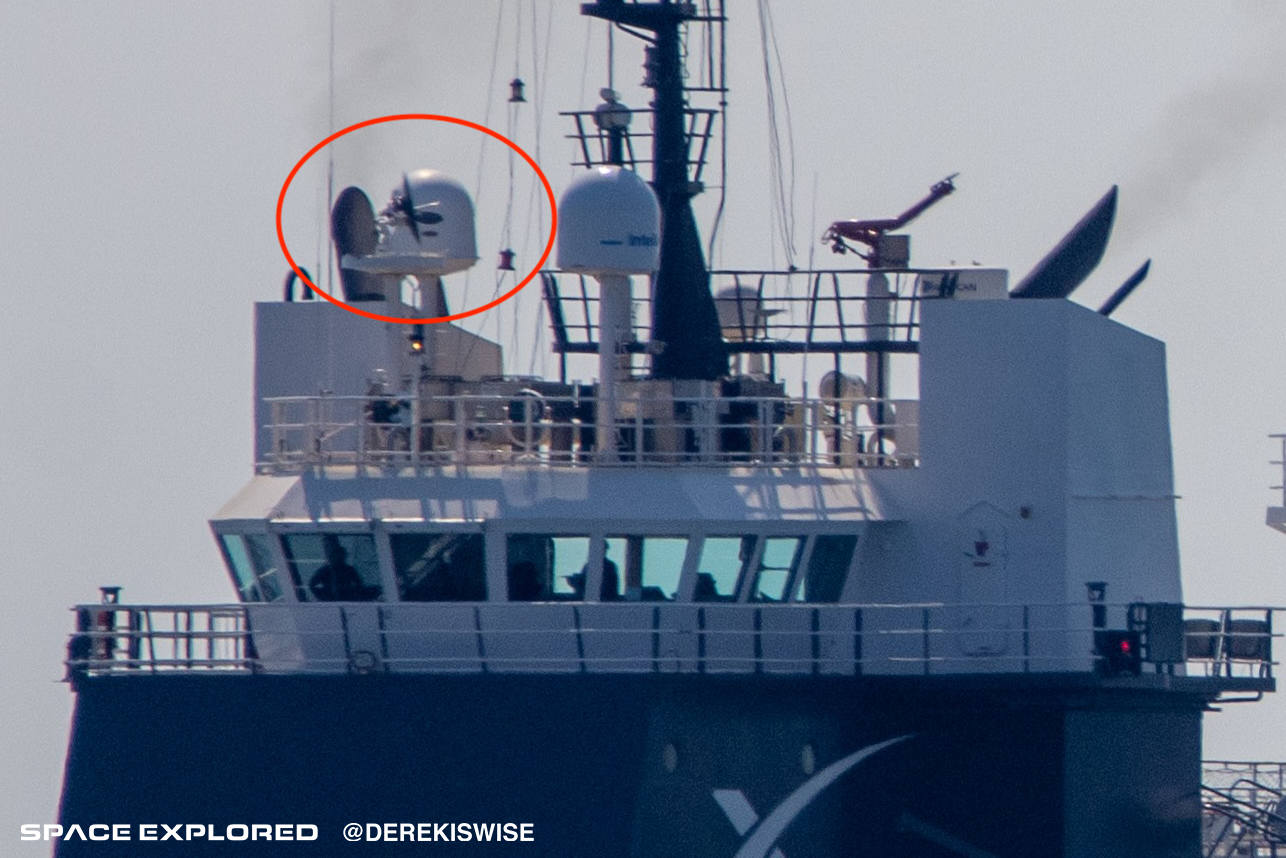 SpaceX ship Bob arrives in Port of Tampa - Space Explored