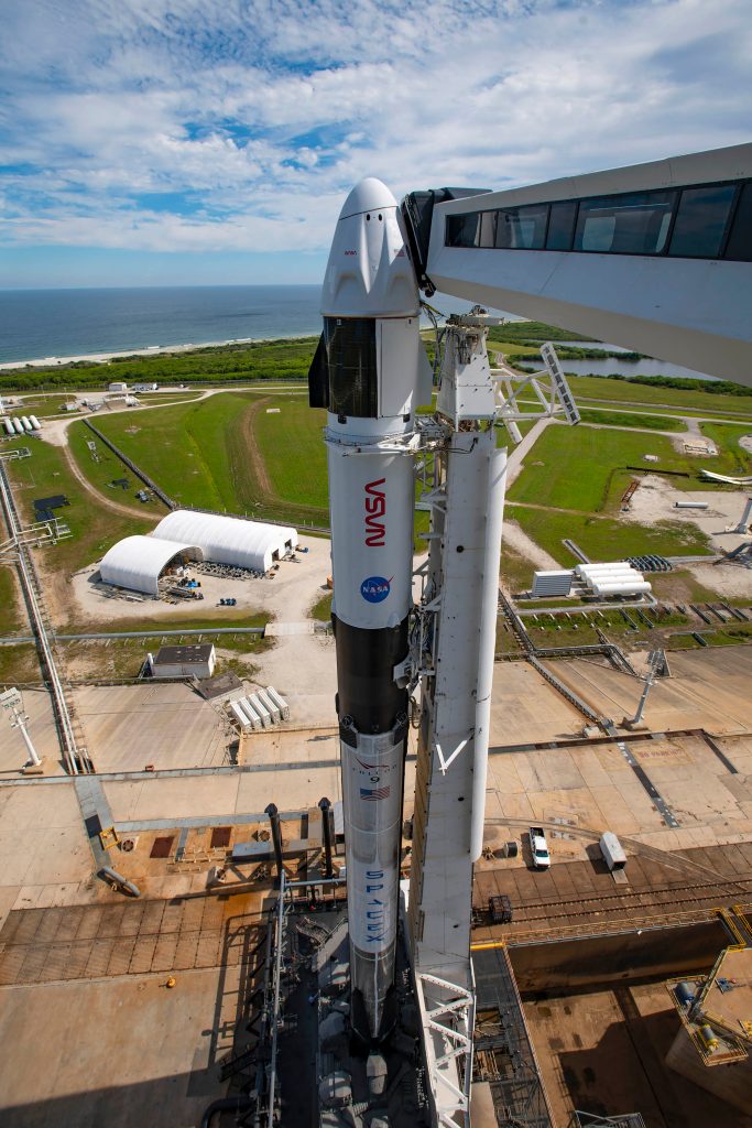 SpaceX's newest Crew Dragon now sports NASA's iconic Worm logo