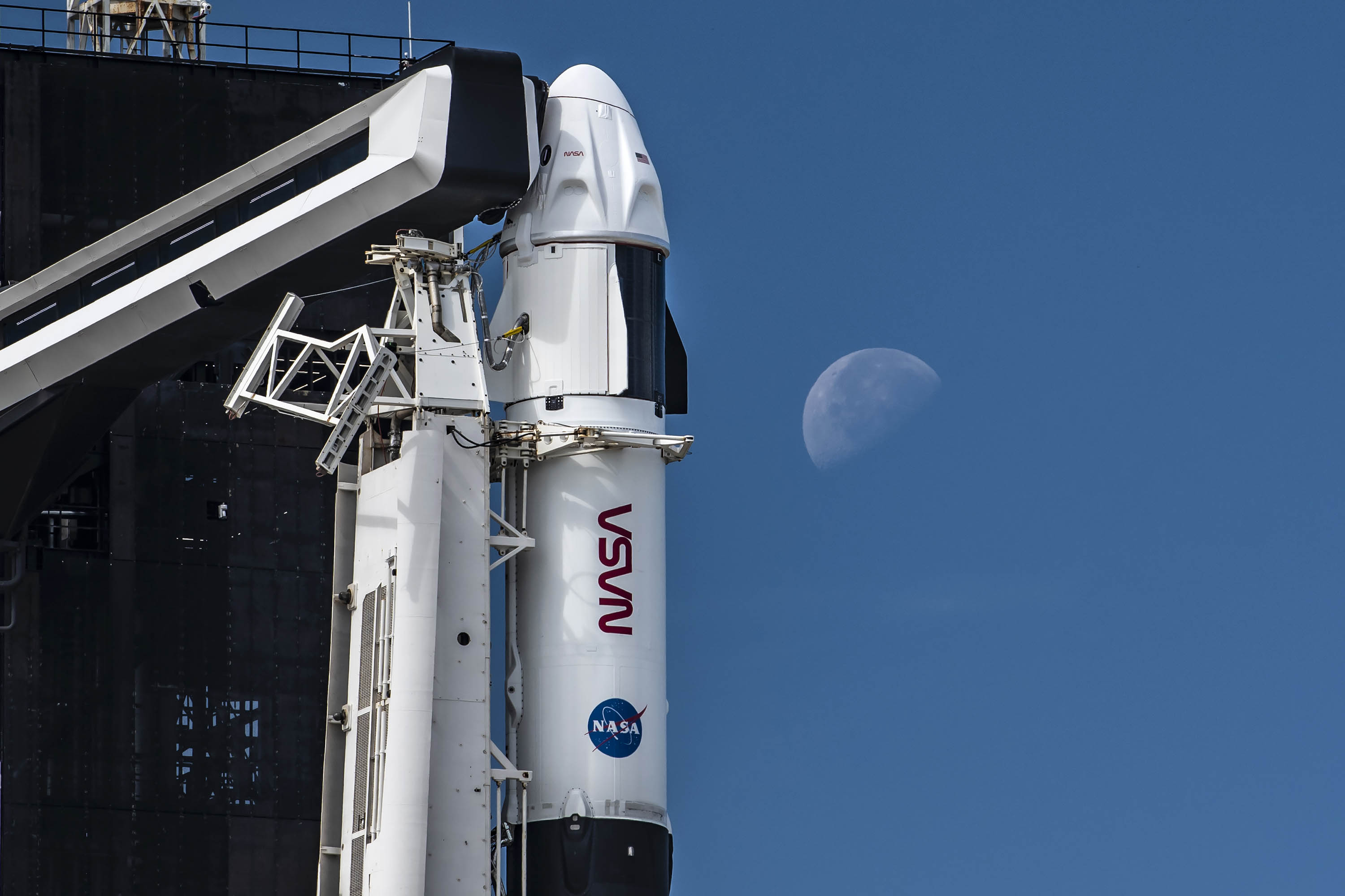 SpaceX's newest Crew Dragon now sports NASA's iconic Worm logo