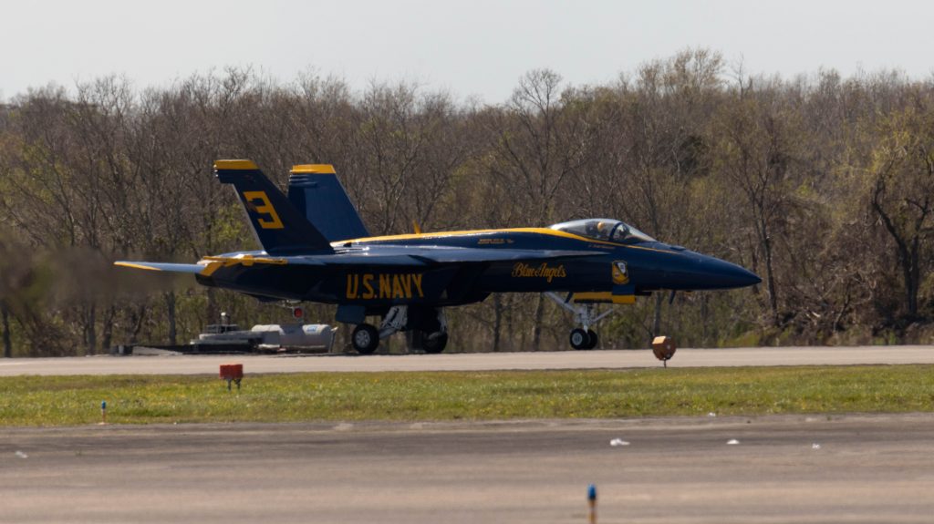 Blue Angel 7 makes a rare appearance in New Orleans [Update: More ...