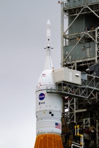 As SLS returns to the VAB, take an up-close look at the rocket on the pad [Gallery]