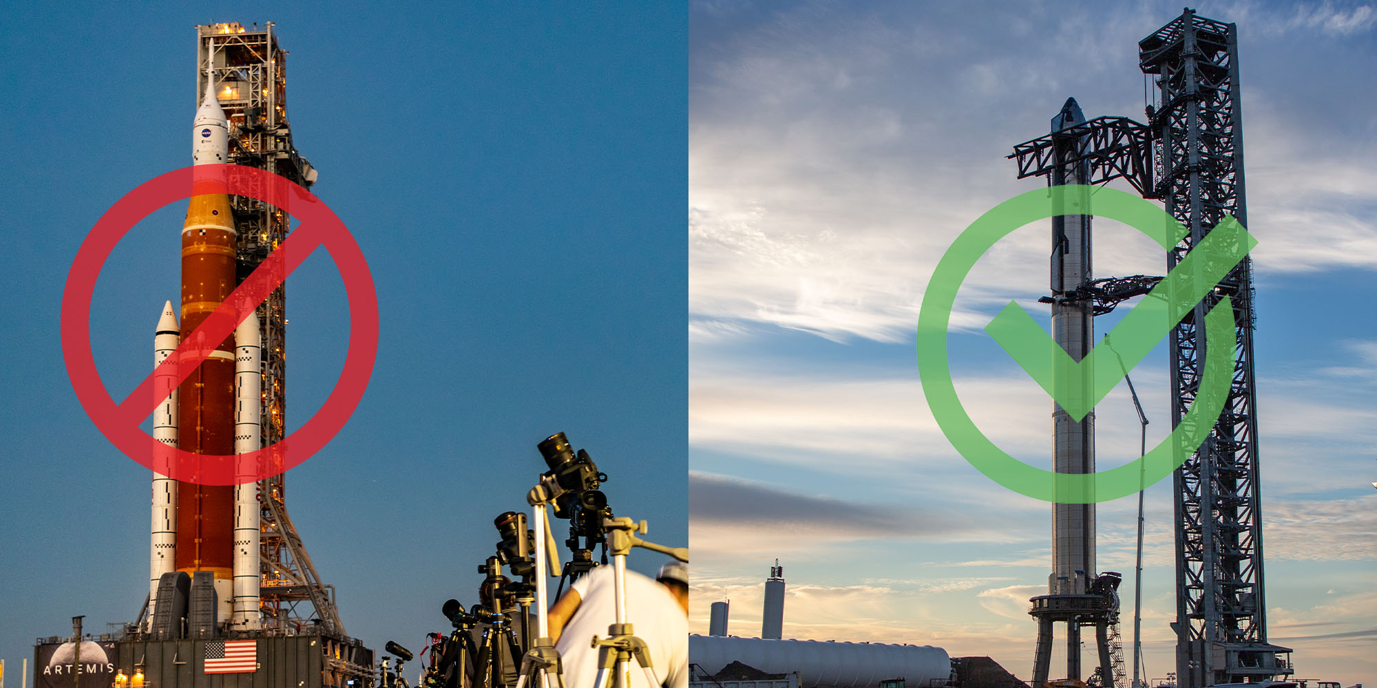 NASA Administrator on replacing SLS with SpaceX Starship