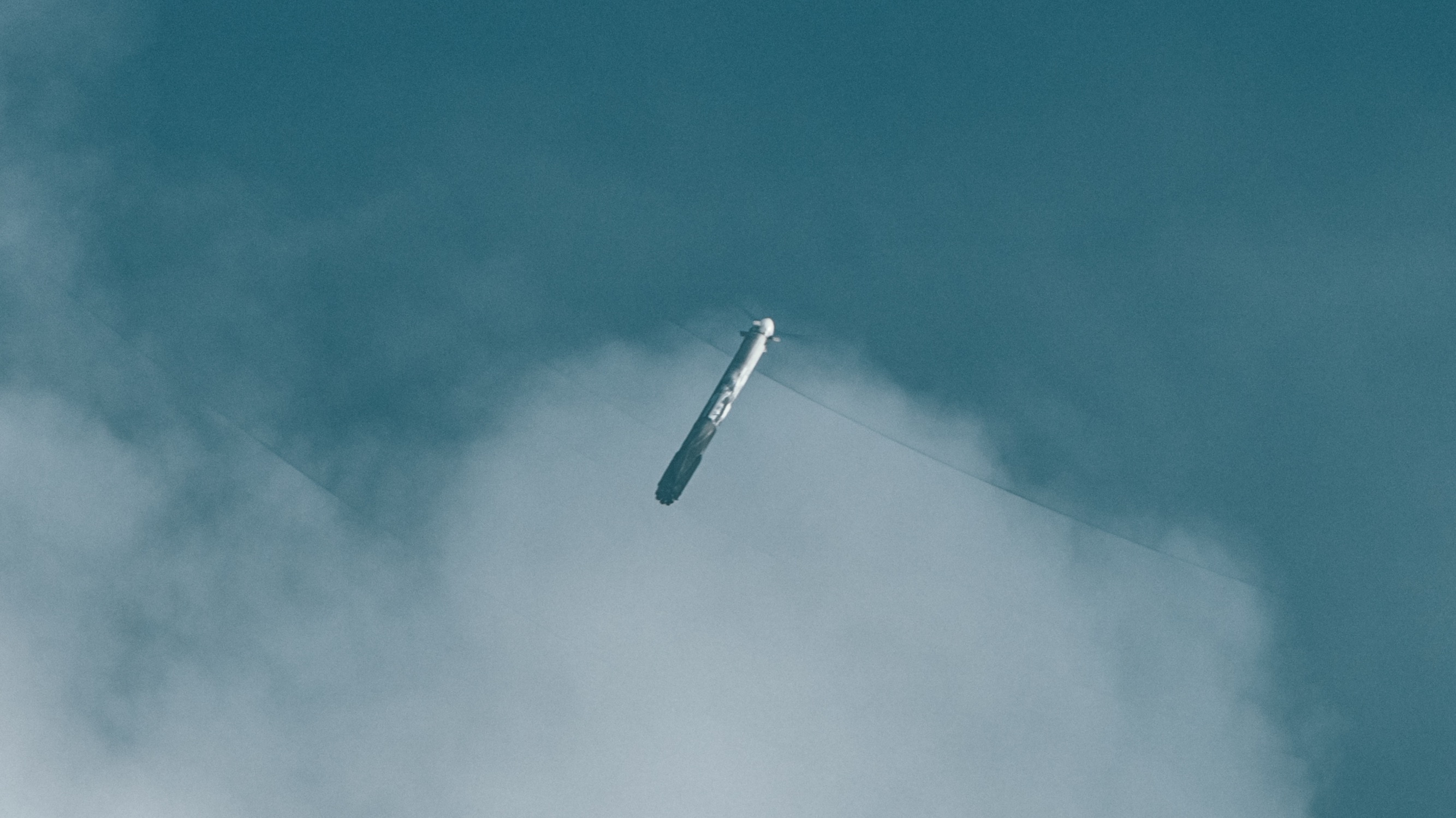 USSF-44 launches on Falcon Heavy rocket