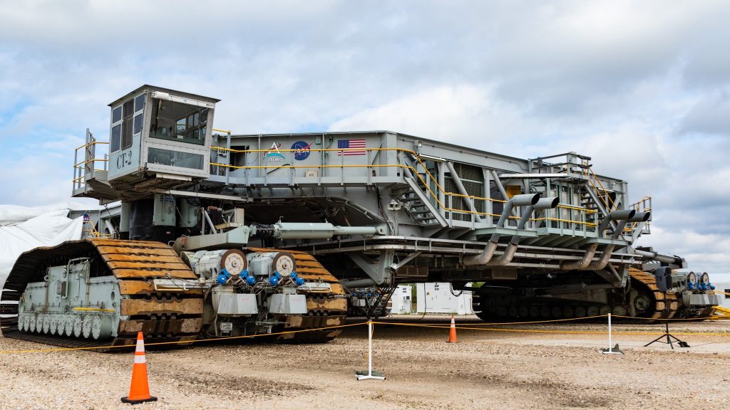 NASA’s moon-rocket moving crawler-transporter carries new world record