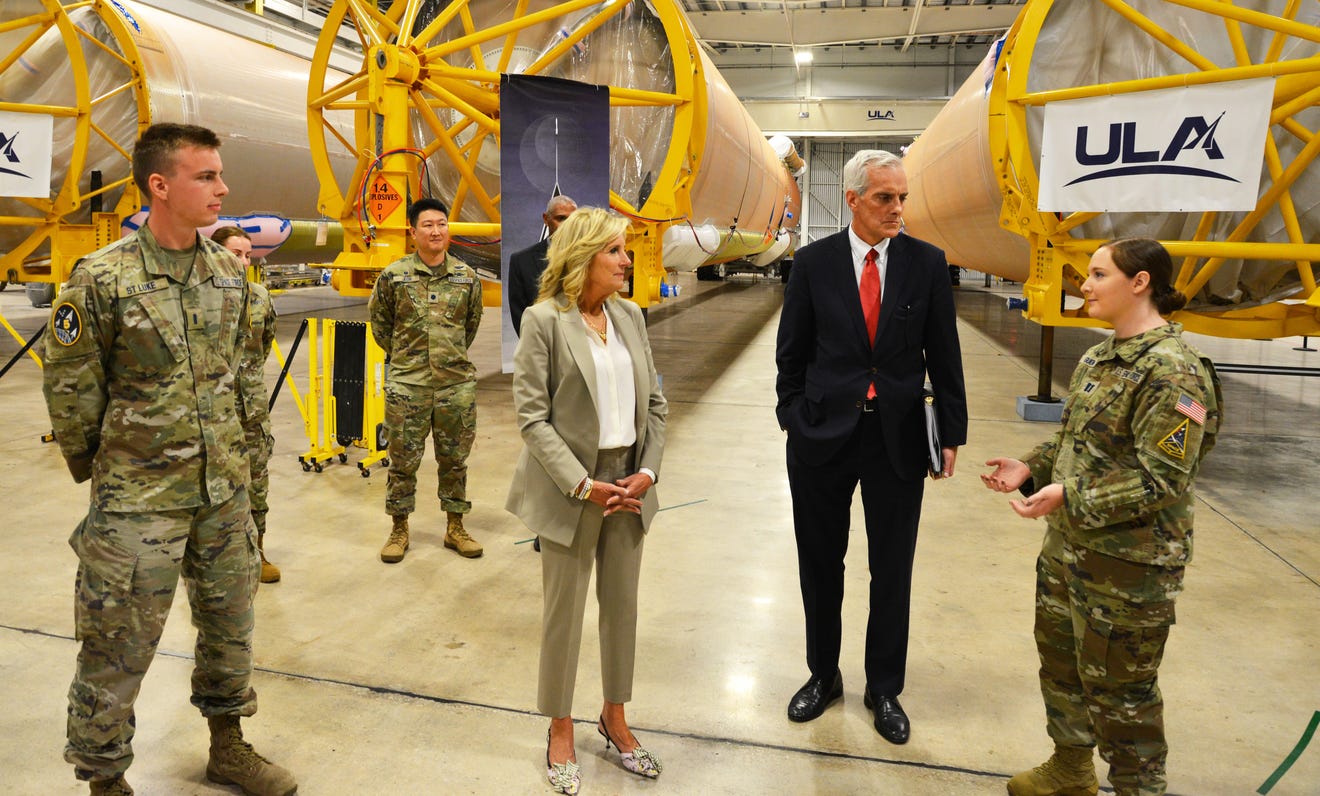First Lady Jill Biden visits the Space Coast