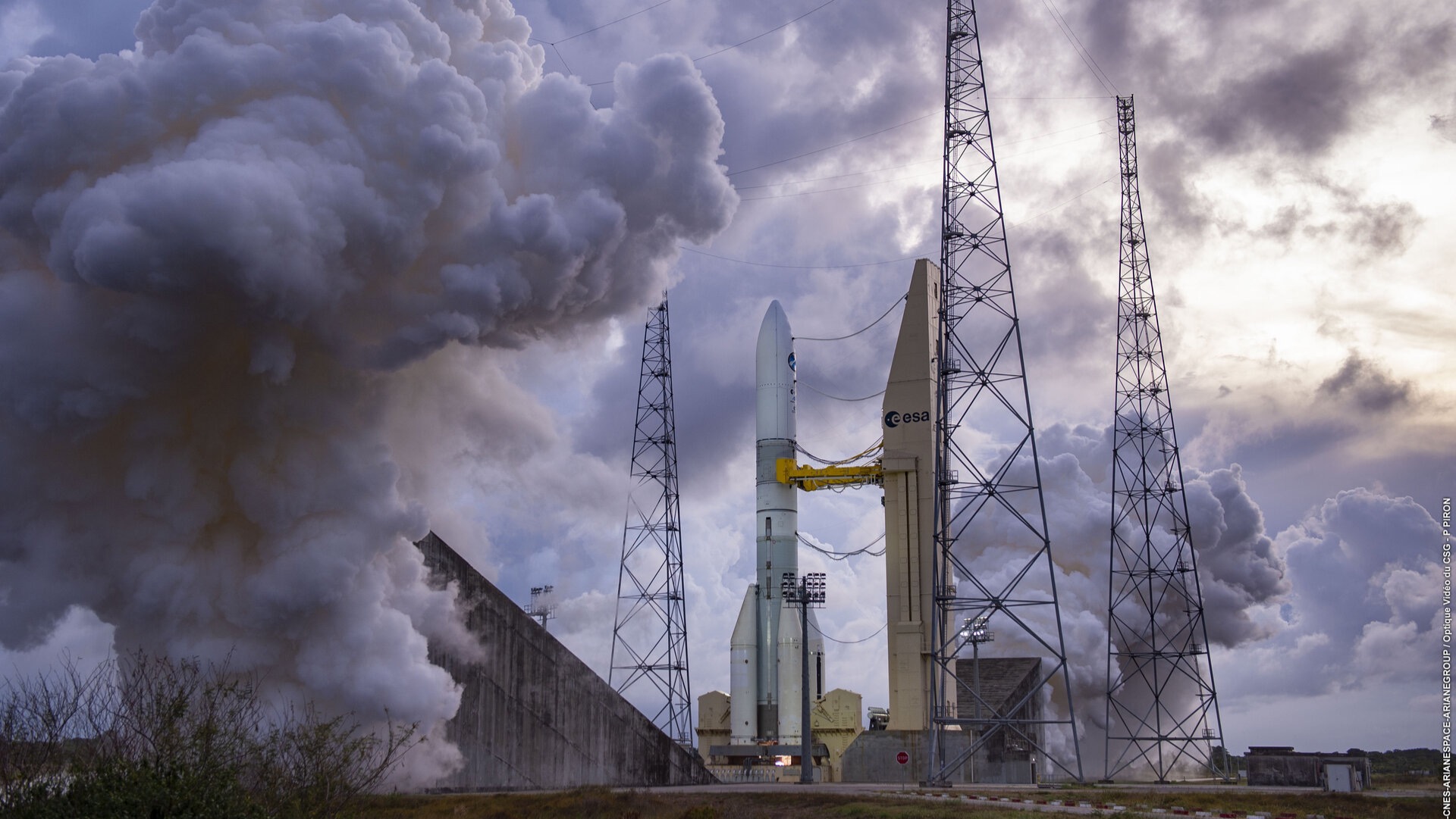 ESA completes hot fire of Ariane 6's booster engine