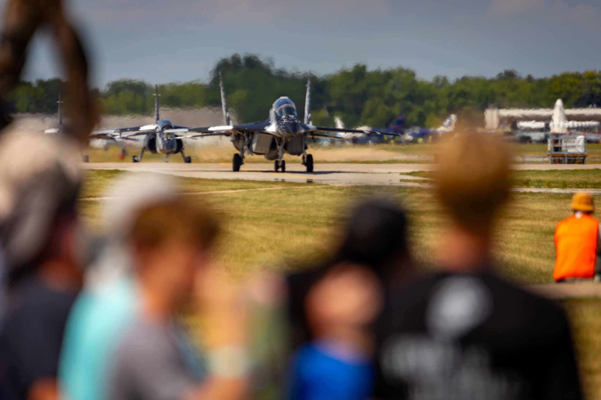 Polaris Program's Ghost Squadron performing at SUN 'n FUN 2024