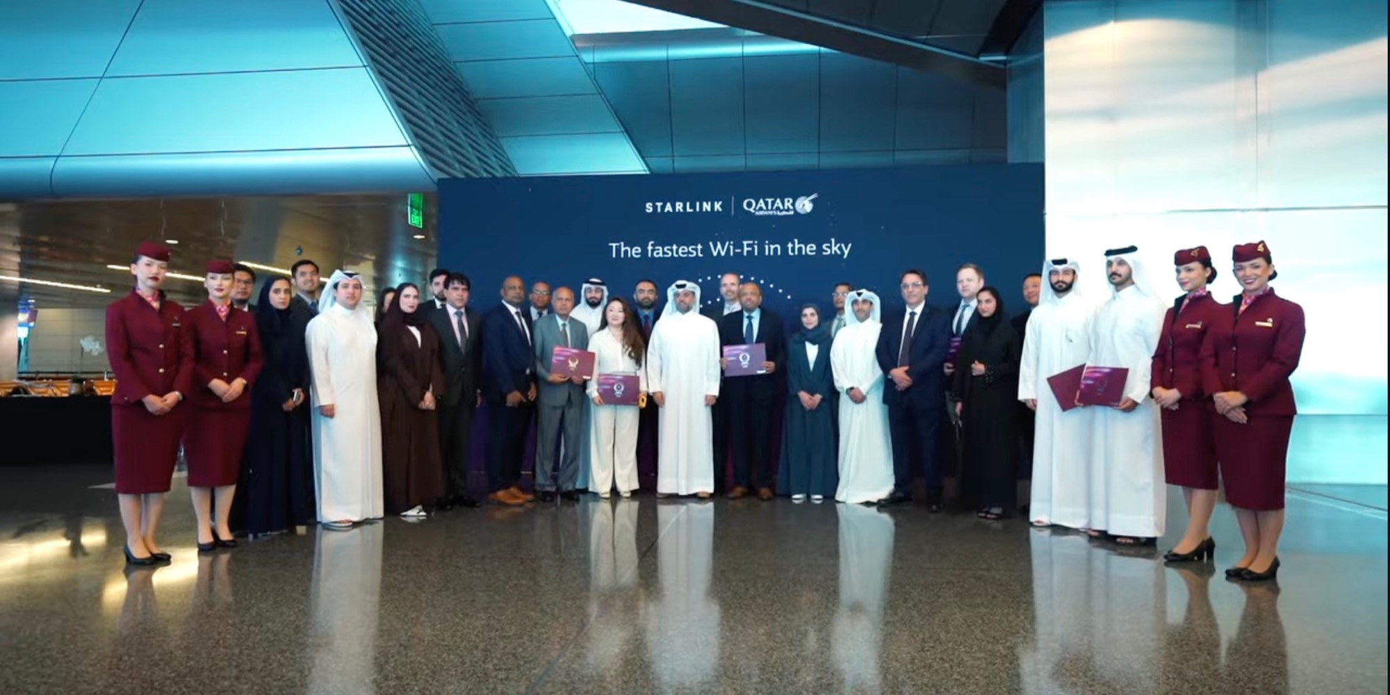 Qatar Airways equips first Boeing 777 with Starlink internet